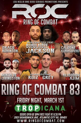 Ring of Combat 83 | MMA Event | Tapology