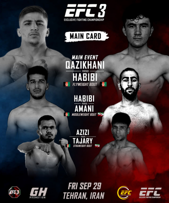 EFC 3: Qazikhani vs. Habibi | MMA Event | Tapology