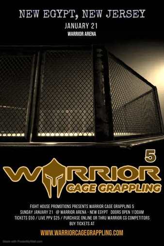 Jesus Cabellos vs. Tyber Budrow, Warrior Cage Grappling 5 | Grappling ...