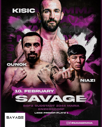 Savage 2 | MMA & Grappling Event | Tapology