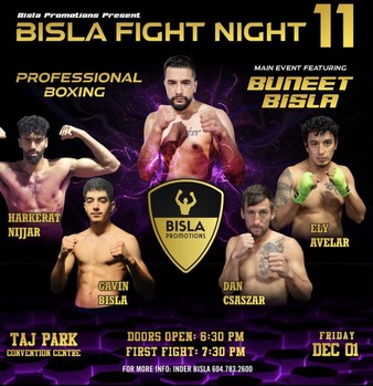 Bisla Fight Night 11 | Boxing Event | Tapology