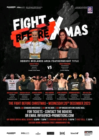 Fight Before Xmas | Boxing Event | Tapology