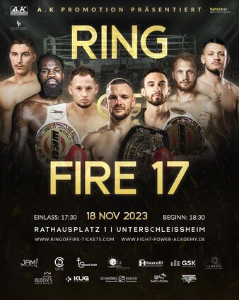 Ring of Fire 17 | Boxing Event | Tapology