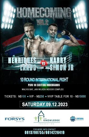 Homecoming Vol 2 | Boxing Event | Tapology