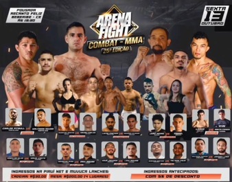 Arena Fight Combat 25 | MMA & Kickboxing Event | Tapology