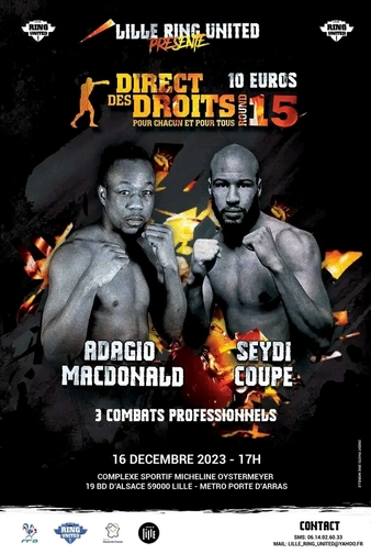 Direct des Droits | Boxing Event | Tapology