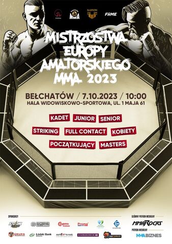 Mistrzostwa Europy Amatorskiego MMA 2023 | MMA Event | Tapology