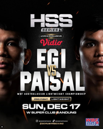 Andicka Mamesah vs. Alex Muster, HSS Series 4 | Boxing Bout | Tapology