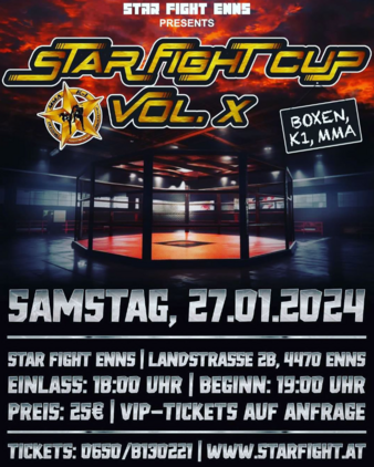 Star Fight Cup 10 | Combat Sports Event | Tapology