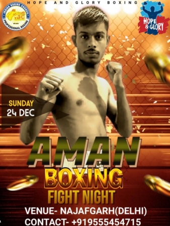 Preeti Jangra vs. Ram Bhateri, Aman Boxing Fight Night | Boxing Bout ...