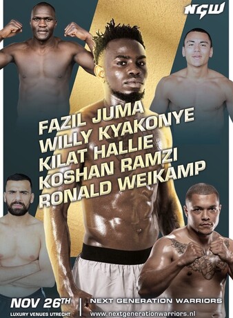 Willy Kyakonye vs. Nikola Mrda, Next Generation Warriors Boxing ...