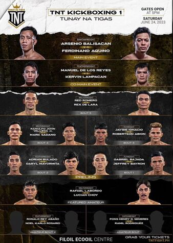 Mark Angel Sadang vs. John Vallega, TNT Kickboxing 1 | Kickboxing Bout ...