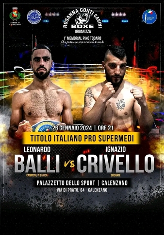 Balli vs. Crivello | Boxing Event | Tapology