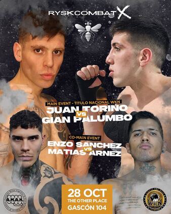 Enzo Sanchez vs. Matias Arnez, RyskCombat 10 | Kickboxing Bout | Tapology