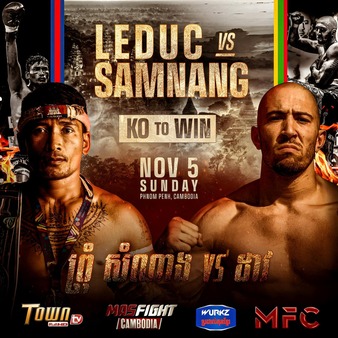 Chuut Seryvanthong vs. Sharif Mazoriev, MFC 3 X MAS | Kun Khmer Bout ...