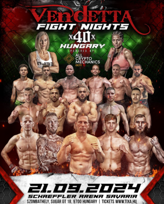 György Matisz vs. Mathias Markic, Vendetta Fight Nights 40 | Boxing ...