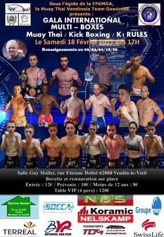 Multi-Boxes Fight Gala 2017 | Event | Tapology