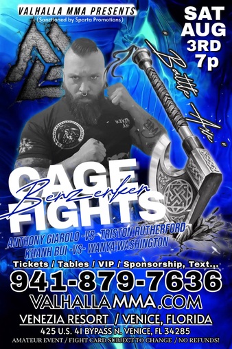 Valhalla MMA: Berzerker "Battle Axe" | MMA, Muay Thai, & Boxing Event ...