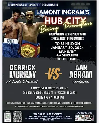 Hub City Fight Night | Boxing Event | Tapology