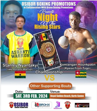 Night of the Rising Stars | Boxing Event | Tapology