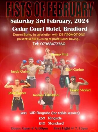 Dan Garber vs. Joe Nakavulevu, Fists of February | Boxing Bout | Tapology