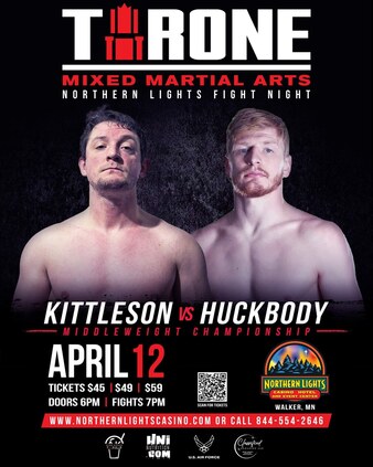 Randy Kittleson vs. Collin Huckbody, Throne MMA 4 | MMA Bout | Tapology