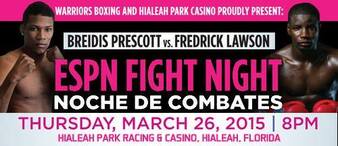 Fredrick Lawson vs. Breidis Prescott, Prescott vs. Lawson | Boxing Bout ...