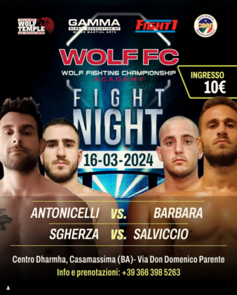 Wolf FC Fight Night | MMA Event | Tapology