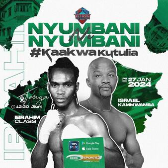 Hamza Mchanjo vs. Kalolo Amiri, Nyumbani ni Nyumbani | Boxing Bout ...