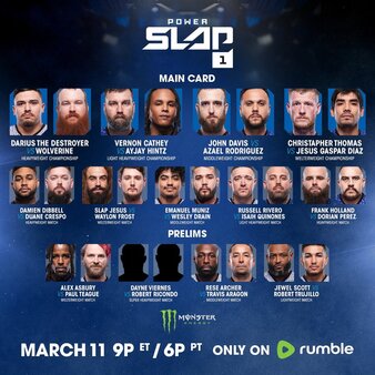 Power Slap 1: Mata-Varona vs. Bata | Event | Tapology