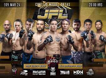 Erick Téllez vs. Manuel Vásquez, JFL 45 | MMA Bout | Tapology