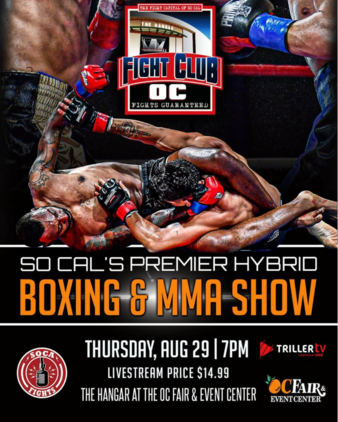 Fight Club OC | Boxing & MMA Event | Tapology