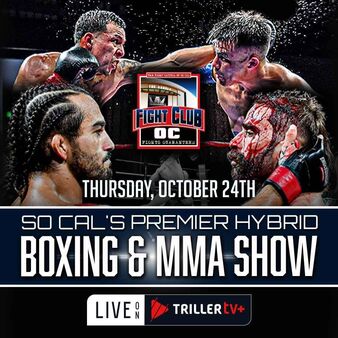 Billy Jamal Timmons vs. Luciano Ramos, Fight Club OC | Boxing Bout ...