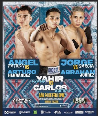 Box Azteca en Mérida: Frank vs. Buitrago | Boxing Event | Tapology