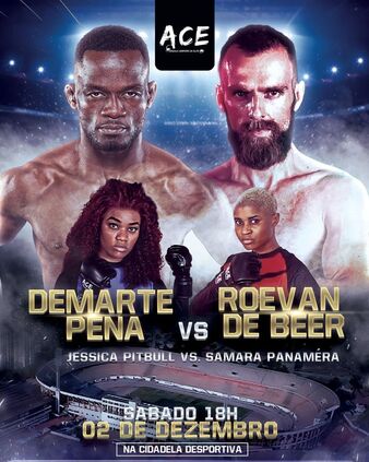Demarte Pena vs. Roevan De Beer, ACE 1 | MMA Bout | Tapology