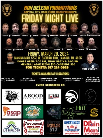 Capital City Cage Fight Championships: Friday Night Live | MMA Event ...