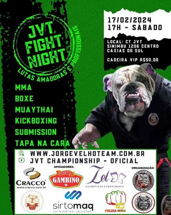 JVT Fight Night 3 | MMA Event | Tapology