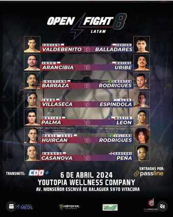 Open Fight Latam 8 | MMA Event | Tapology