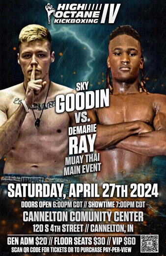 Bryan Middleton vs. Dakota Sommer, High Octane Kickboxing 4 ...