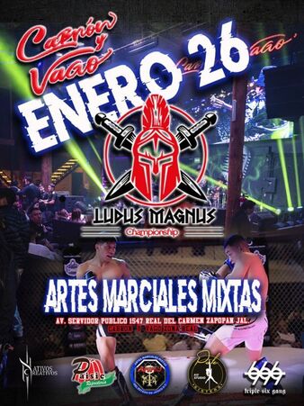Ludus Magnus Championship 1 | MMA, Kickboxing, & Muay Thai Event | Tapology