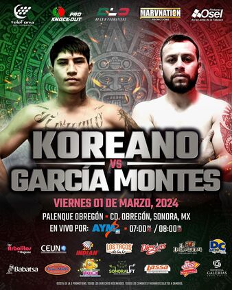 Omar Casabantes vs. Sergio Vidal, Koreano vs. García Montes | Boxing ...
