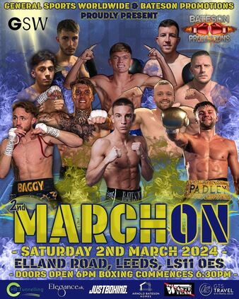 Liam Taylor vs. Sam O'Maison, March On | Boxing Bout | Tapology