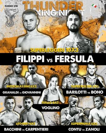 Thunder Boxing Night | Boxing Event | Tapology