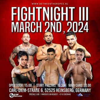 Between the Ropes Promotions BTRP | Boxing Promoter | Tapology