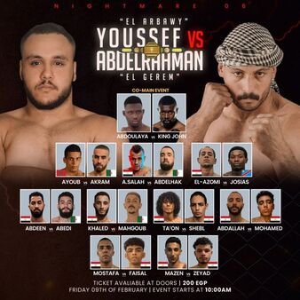 Samir Hamdy vs. Ahmed Abdel Hamied, Nightmare FC 6 | MMA Bout | Tapology