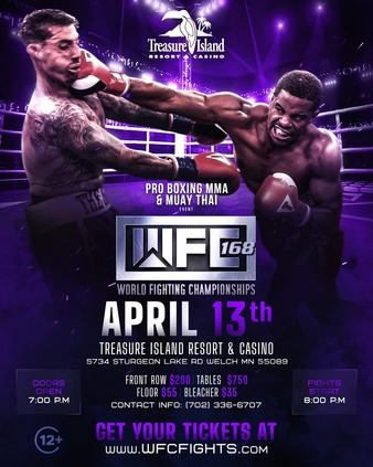 WFC 168 | Muay Thai, Boxing, & Kickboxing Event | Tapology