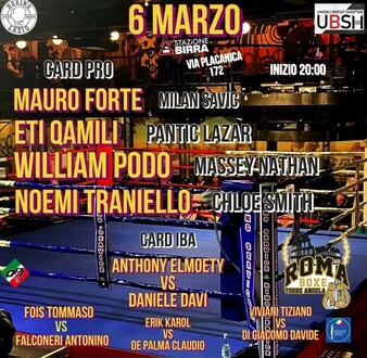 Muhamet Qamili vs. Lazar Pantic, Forte vs. Savic | Boxing Bout | Tapology