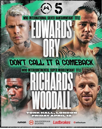 Jordan Dujon vs. Kingsley Egbunike II, Edwards vs. Ory | Boxing Bout ...