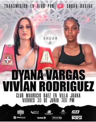 Claribel Mena vs. Paulina Cardona, Vargas vs. Rodriguez | Boxing Bout ...