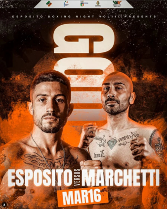 Nicholas Esposito vs. Mirko Marchetti, Esposito vs. Marchetti | Boxing ...